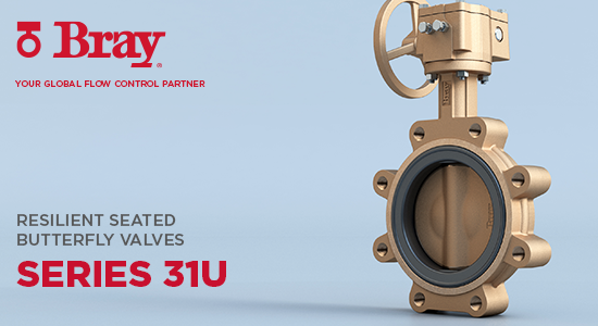 Butterfly Valve: Resilient Seated Series 31U | Bray