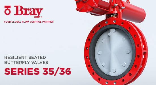 Butterfly Valve: Resilient Seated Series 35/36 - Closer Look | Bray