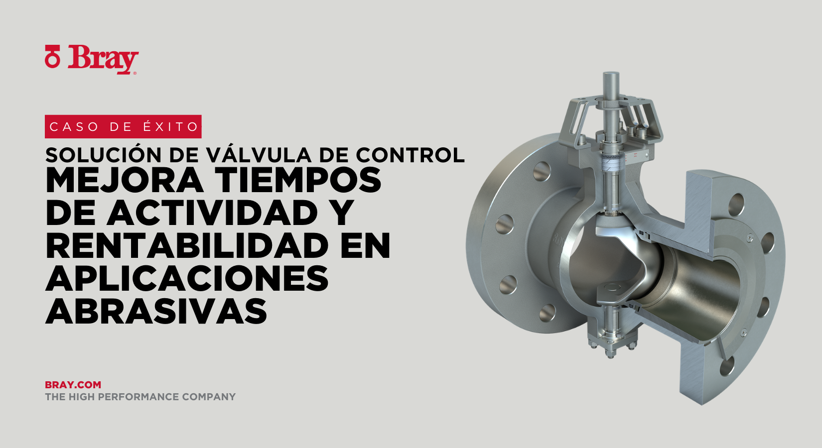Válvula de control segmentada mejora el rendimiento y la rentabilidad