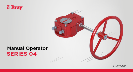 Manual Valve Operators: Series 04 Gear Operator | Bray