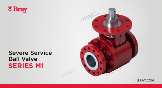Válvula de Bola: Serie M1 para Servicio Severo | Bray