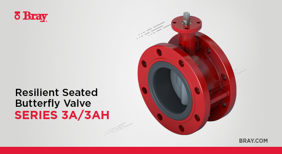 Butterfly Valve: Resilient Seated Series 3A/3AH | Bray