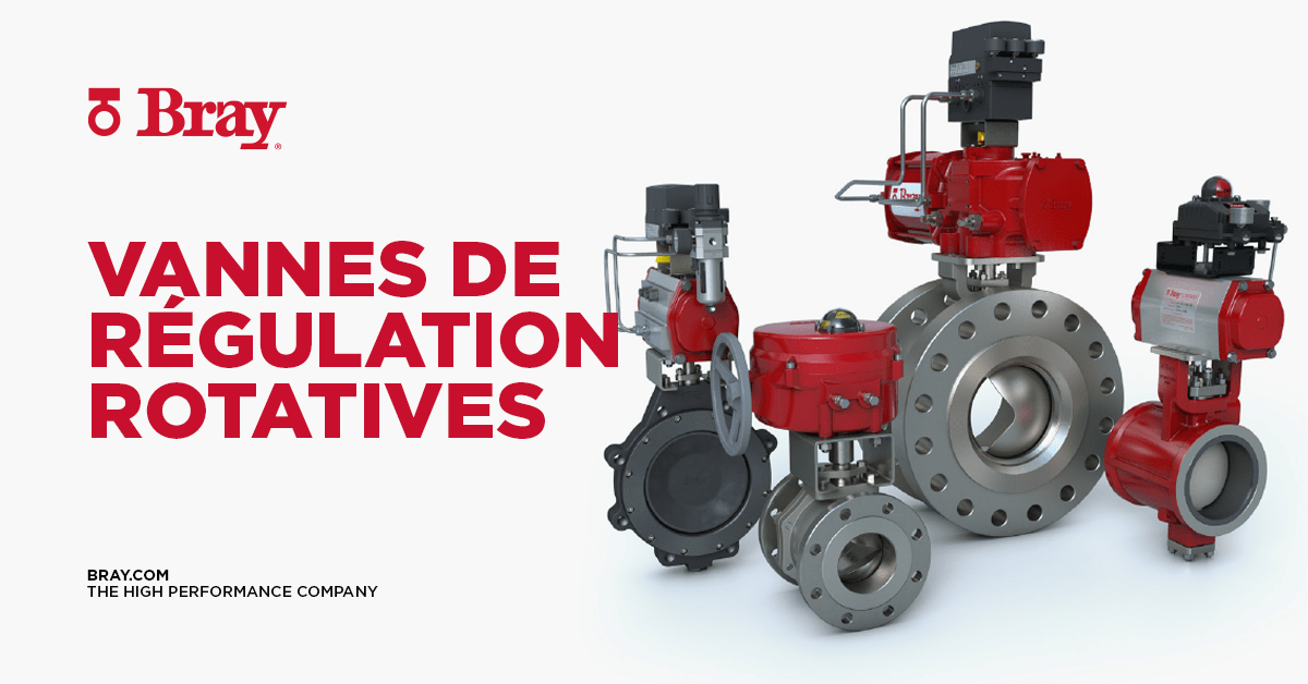 Vannes de régulation rotatives | Bray