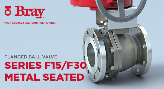 Ball Valve: Flanged Flow-Tek F15/F30 Metal Seated | Bray