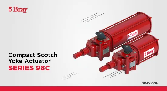 Actuator Series 98C Compact Scotch Yoke - Closer Look | Bray