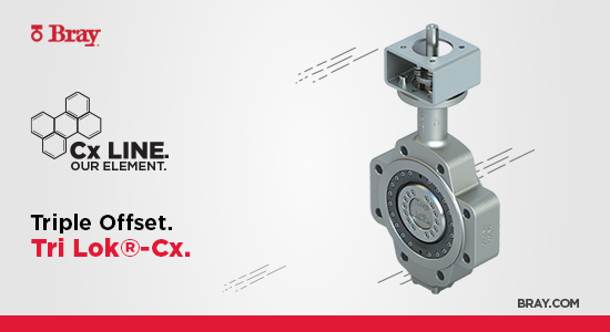 Triple Offset Butterfly Valves: Tri Lok®-Cx | Bray