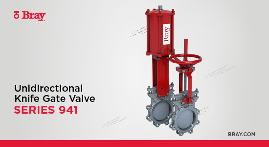 Knife Gate Valve: Series 941 Unidirectional | Bray