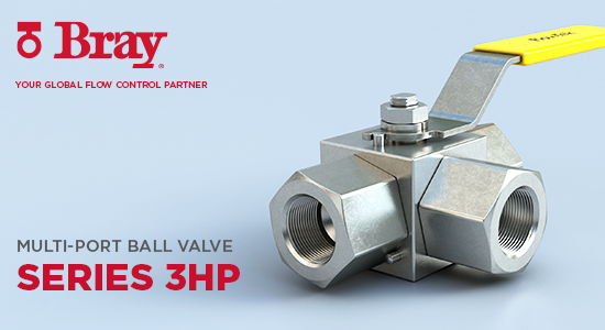 Válvula esférica: Serie 3HP multipuerto | Bray