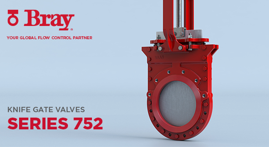 Knife Gate Valve: Series 752 Bidirectional Slurry Valve | Bray
